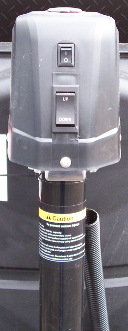 Tongue Jack Power, 3500# Intertek W/ Black Cover, White Led — Camptown ...