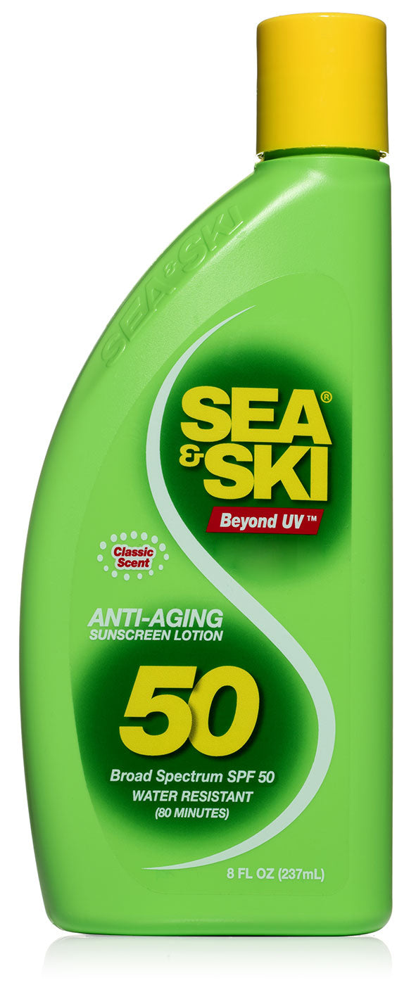 Sea & Ski Sunscreen 50 SPF Anti-Aging 8oz — Camptown Outfitters